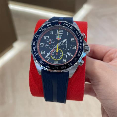 Tag Heuer Formula 1 Chronograph X Red Bull Racing 43 Mm Time Movement