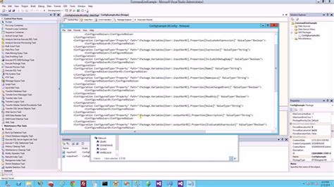 mssql how to create a ssis configuration file for deployment youtube