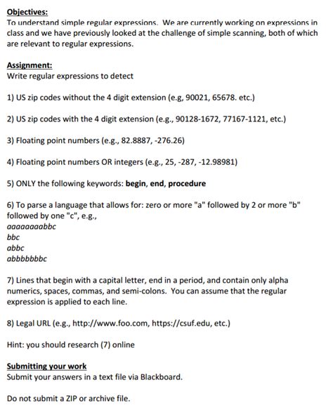 Solved To Understand Simple Regular Expressions We Are Chegg