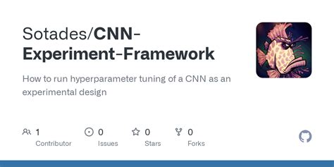 Github Sotades Cnn Experiment Framework How To Run Hyperparameter Tuning Of A Cnn As An
