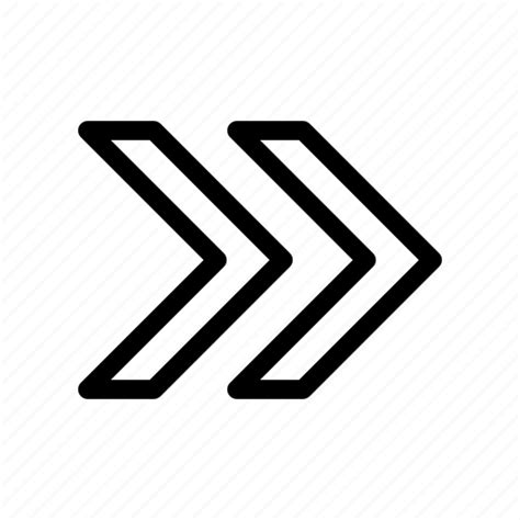 arrow location navigation outline right icon download on iconfinder