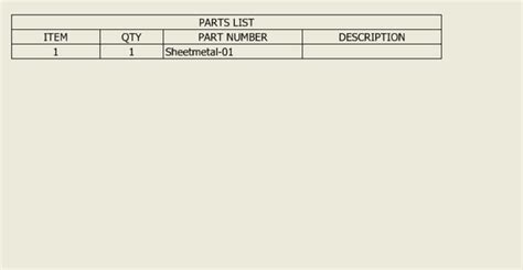 partslist requirement for column visibility column autofit options