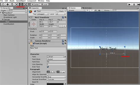 【忙しい人のためのunity入門講座】text を使って文字を表示する すくまりのメモ帳 【忙しい人のためのunity入門講座】text を使って文字を表示する すくまりのメモ帳