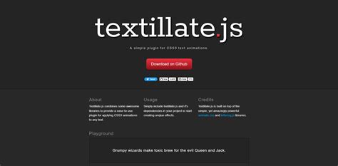 テキストアニメーション textillate js よぞらの知識庫