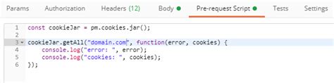 Cannot Access Secure Cookies Programmatically Using Cookie Jar Via Pre