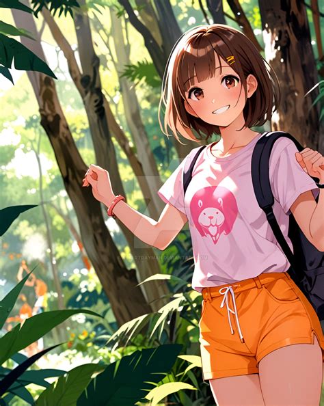 Dora The Explorer Anime Style 1 By Albertrayman On Deviantart