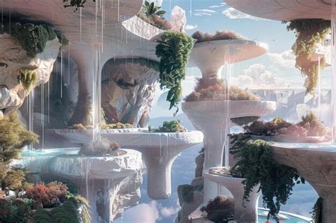 Premium Photo Explore The Designs Of A Dream Architect Whose Blu Generative Ai