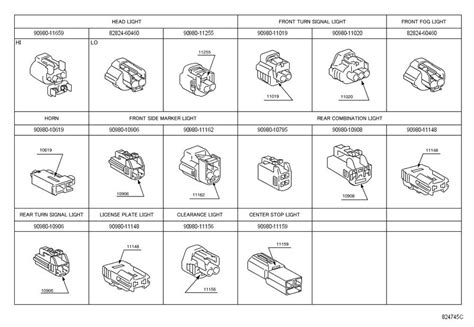 Toyota Electrical Connectors Kit At Isla Lampungmeiua Blog