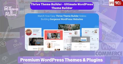 Thrive Theme Builder Ultimate Wordpress Theme Builder Prothemeswp