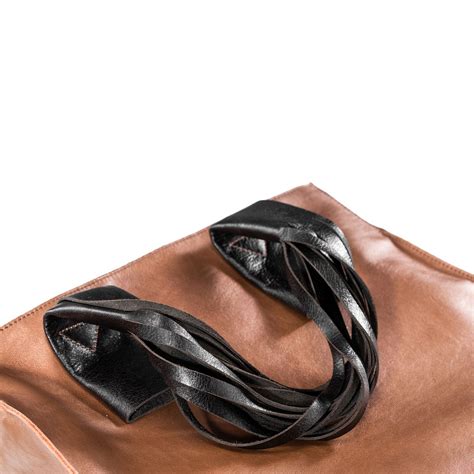 Shiny Ginger Agneswess Awangardowe Torby Skórzane