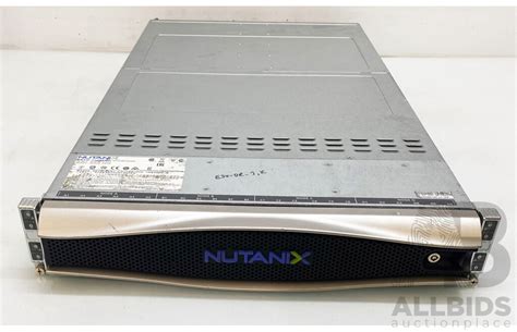 Nutanix Nxs2u4ns24g400 2ru Multi Lot 1528918 Allbids