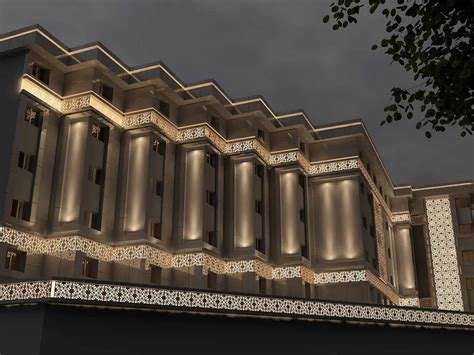 طراحی نمای ساختمان مسکونی ایناب نما