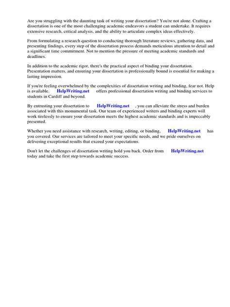 Dissertation Binding Cardiff Pdf Bookbinding Thesis