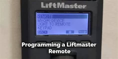 How To Set Up Liftmaster Remote Easy Steps