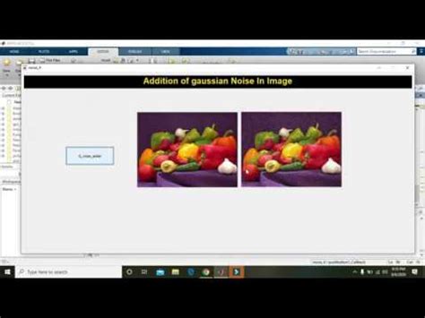 How To Add Gaussian Noise In An Image In Matlab Introducing Gaussian Noise In An Image In