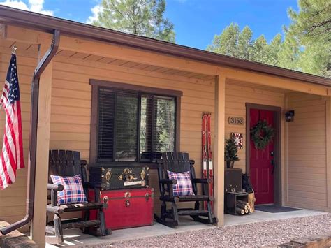 Cozy Cabin 2 Near Rainbow Lake With King Bed Cabins For Rent In Pinetop Lakeside Arizona