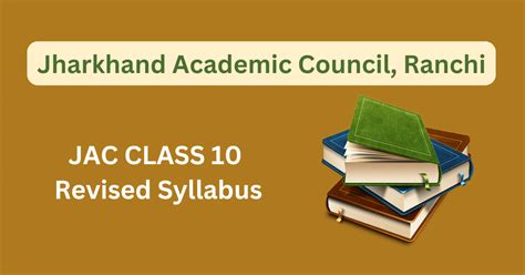 Jac Class 10th Syllabus 2025 Download The Latest Syllabus