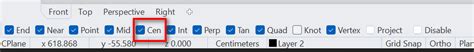 Toggle Center Point Alias Rhino Mcneel Forum