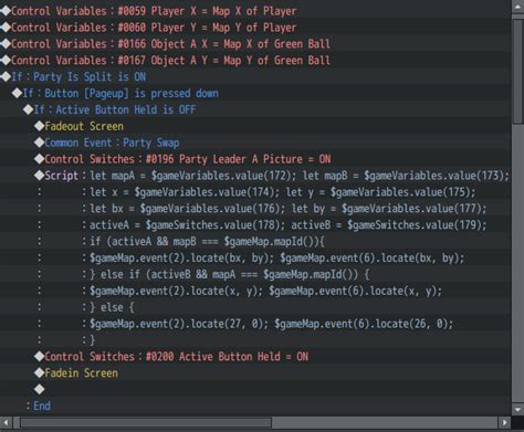 Party Swapping Not Working On Different Maps RPG Maker Forums