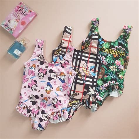 مایو دخترانه اسپرت لباس ساحلی و شنای دخترانه بچه گانه شیک