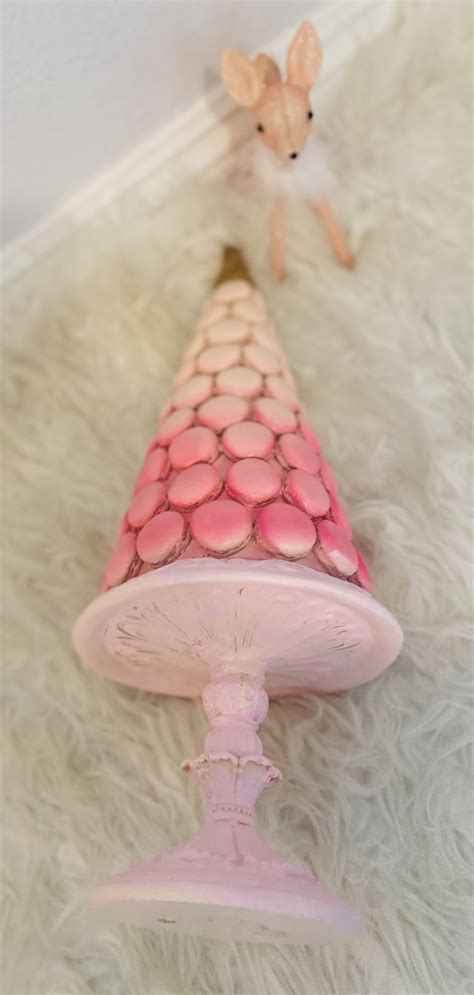Pink Ombré Macaroon Tower Etsy