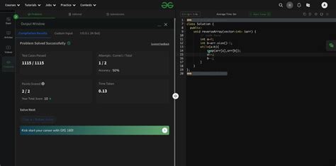 Aayush Yadav On Linkedin Gfg160 Geeksforgeeks Dsa Problemsolving