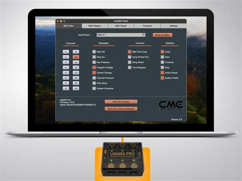 Cme U6midi Pro Midi Interface With Midi Routing And Filters