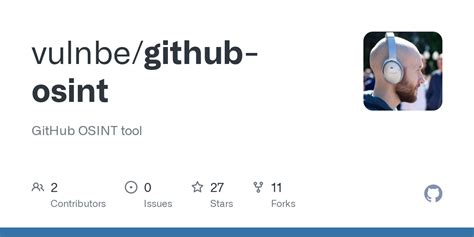 GitHub Vulnbe Github Osint GitHub OSINT Tool