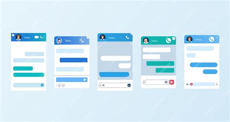 Premium Vector Doctor Chat Bot Dialogue Windows Flat Design For Website Or Mobile App Online