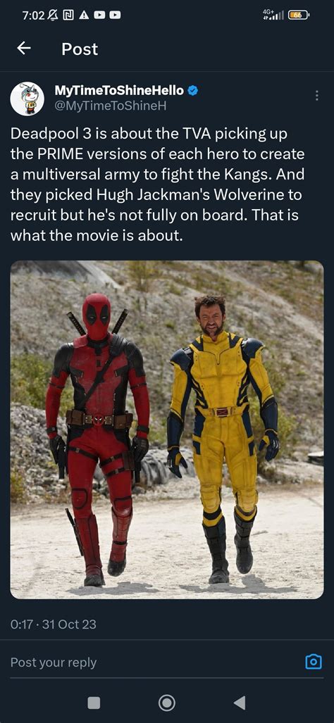New Deadpool 3 Leak Gives First Idea Of What Its Plot Is About And
