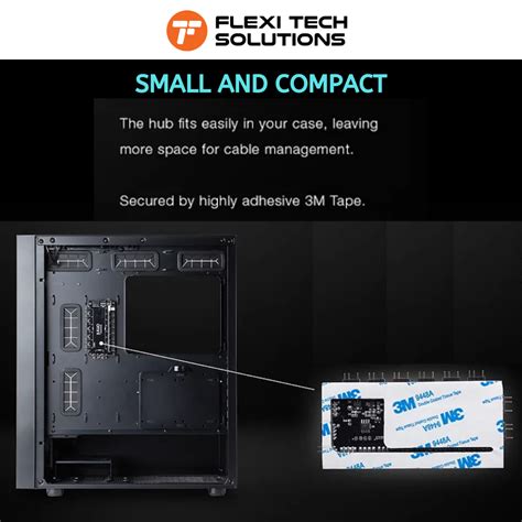 TECWARE Omni Hub Port ARGB And PWM SYNC Flexi Tech