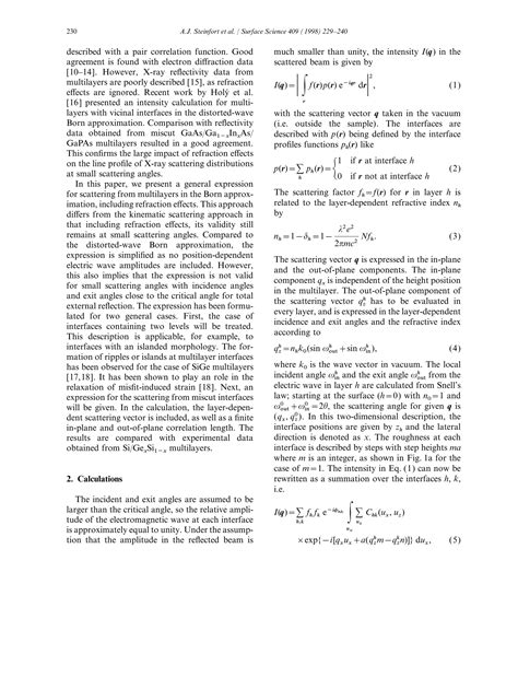 1998 Characterisation Of Multilayers By X Ray Reflection Pdf