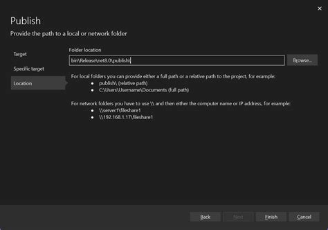 How To Publish A NET Application As A Standalone Executable File Jonathan Crozier