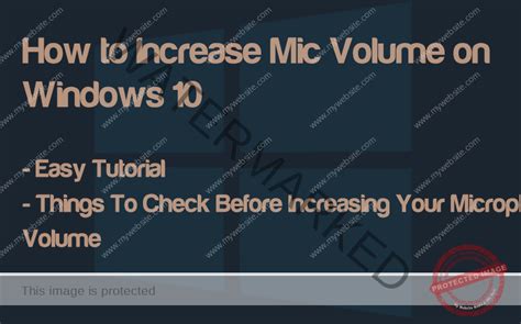 Mic Volume Too Low On Windows Here Is Fix