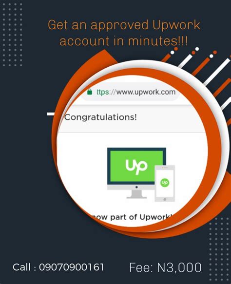 Get Your Upwork Account Approved In Minutes Adverts Nigeria