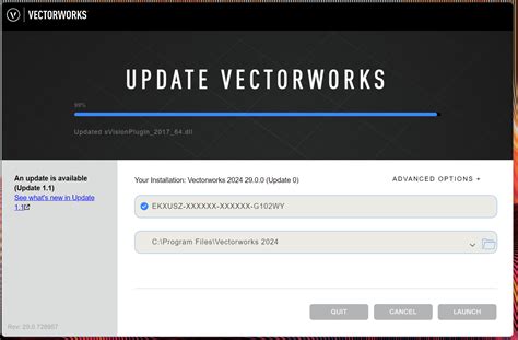 vectorworks 2024 update error lacee mirilla
