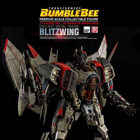 Blitzwing Premium Transformers Bumblebee Por Threezero