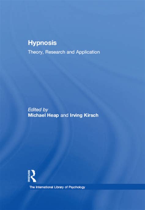 Hypnosis Theory Research And Application Ebook Alletext