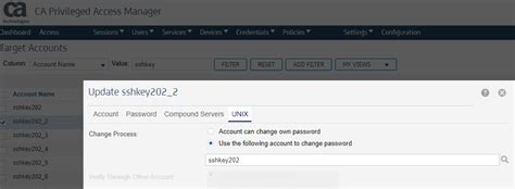 How To Configure Password Rotation For Ssh Key Symantec Privileged