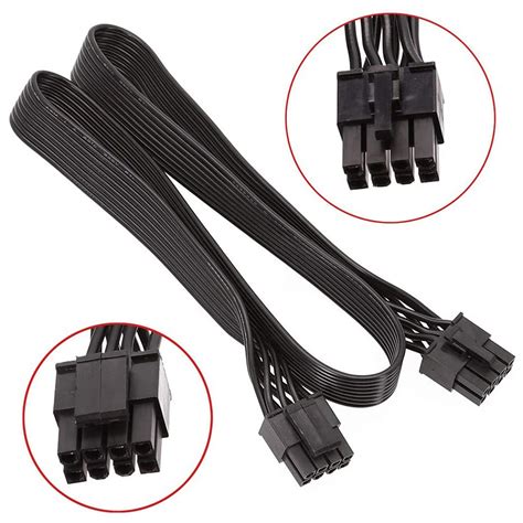 4X CPU 8 Pin to 4+4 Pin ATX Power Supply Cable 8Pin to 8Pin for for and ...