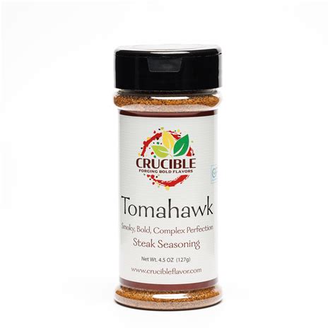 Tomahawk Steak Seasoning Crucible Artisan Coffee And Seasonings