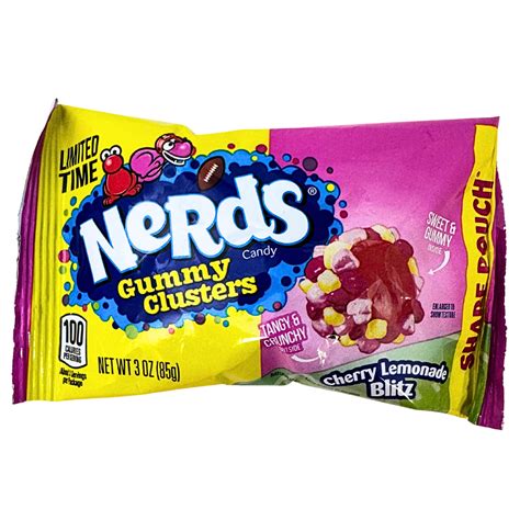 Nerds Gummy Clusters Cherry Lemonade Blitz 3oz Candy Funhouse Us
