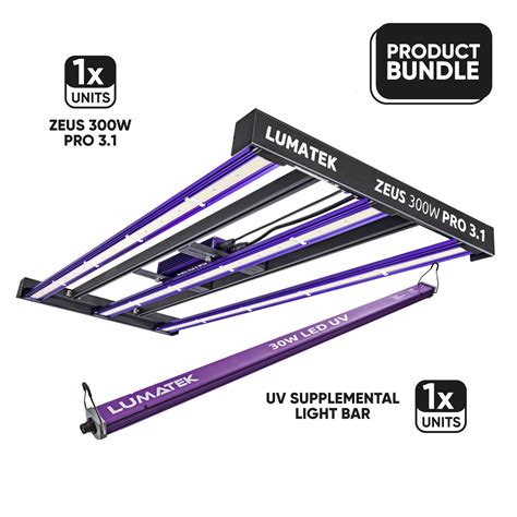 Bundle Zeus 300w Pro 31 30w Uv Light Bar Lumatek Lighting Retail