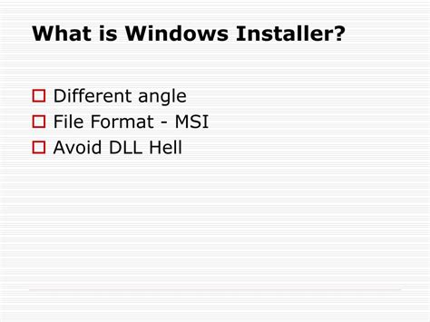 PPT Installation Setup Creation Tools PowerPoint Presentation Free Download ID 395806