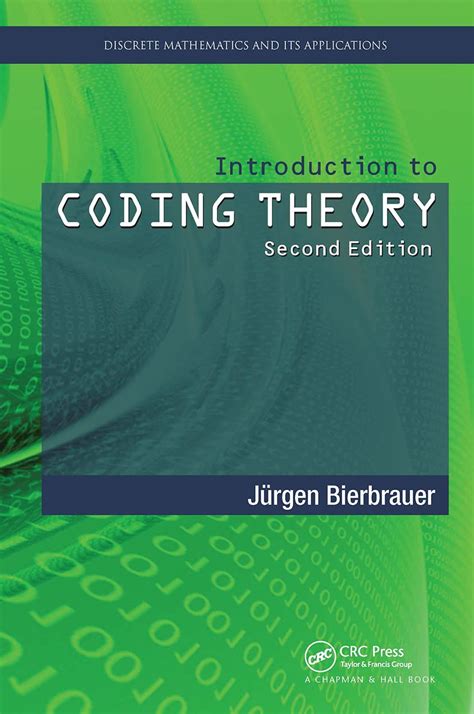Amazon Introduction To Coding Theory Discrete Mathematics And Its Applications Bierbrauer