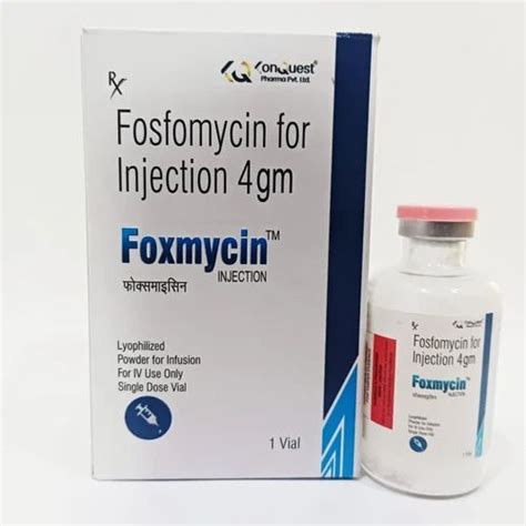 Fosfomycin Injection 4 Gm At ₹ 8800vial In New Delhi Id 2856601859648