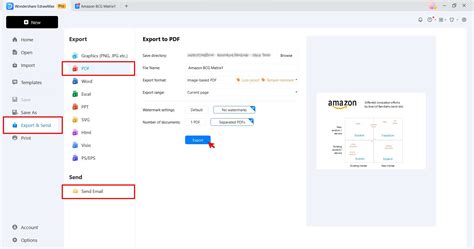 the buttons on the edrawmax start page