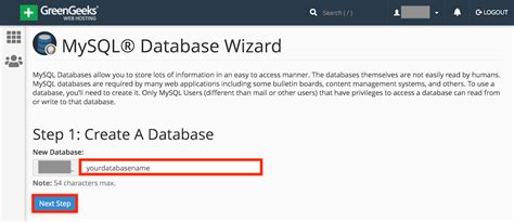 How To Create A Mysql Database In Cpanel Ecommerce How To