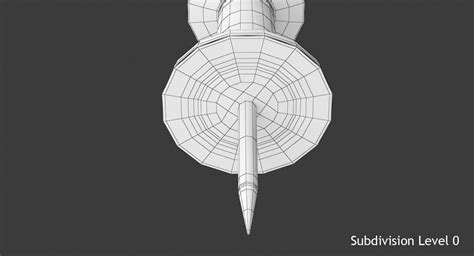 Push Pin 3d Model By Hdpoly