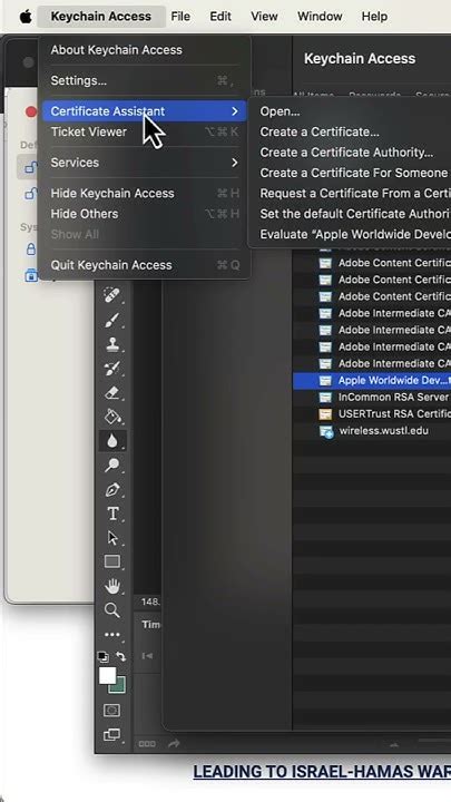 Creating Certificates To Deploy Pyinstaller Pyqt Macos App To The Apple